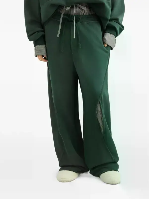 Dolce & Gabbana Treated Jersey Trousers - Green