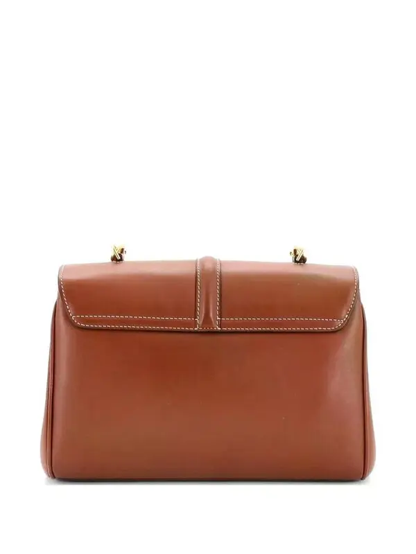 Celine Soft 16 Bag Smooth Calfskin Teen Shoulder Bag - Brown