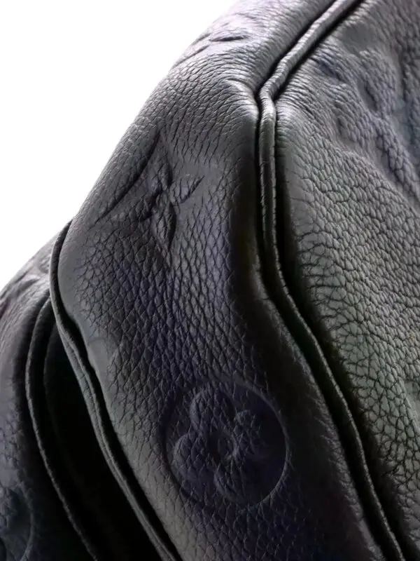 LOUIS VUITTON Multi Pochette Accessoires Monogram Empreinte Giant Crossbody Bag - Black