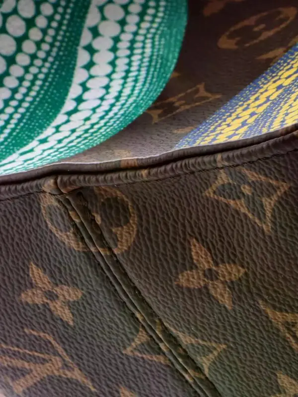 LOUIS VUITTON Onthego Yayoi Kusama Pumpkins Monogram Canvas Mm Tote Bag - Brown
