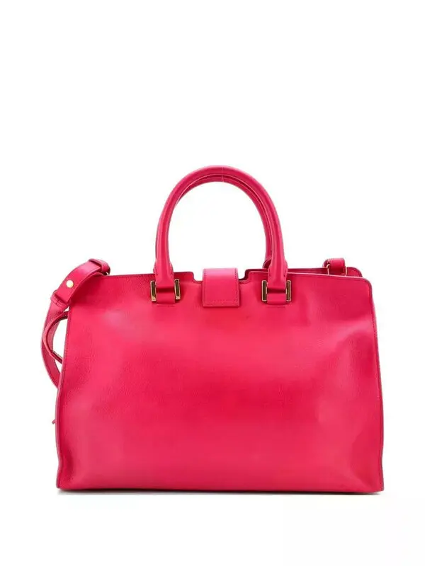 Saint Laurent Monogram Cabas Baby Satchel - Pink