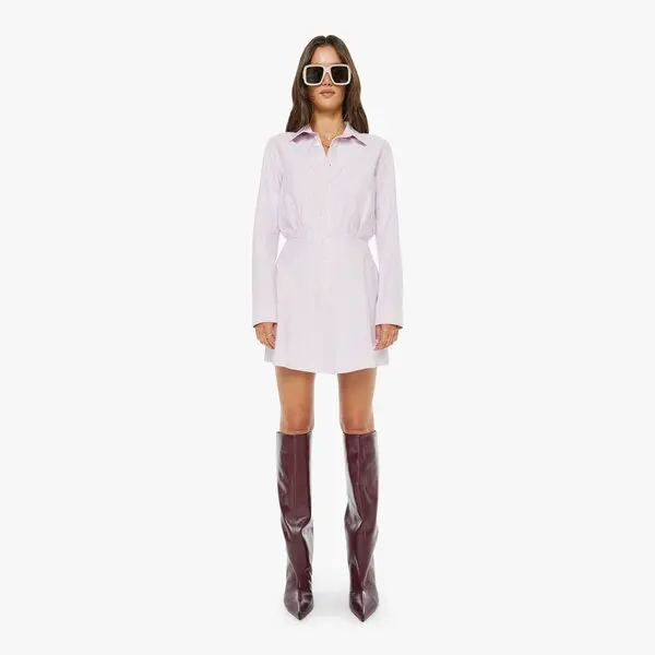 MOTHER The Dinner Reservation Mini Julienne Cut Skirt