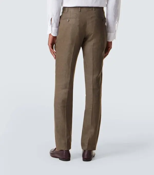 Kiton Linen, Wool, And Silk Suit