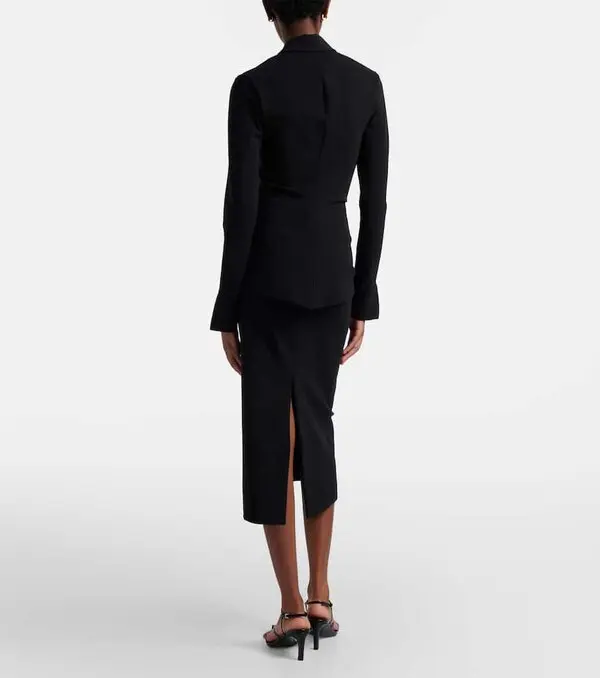 JIL SANDER Mid-rise Pencil Skirt
