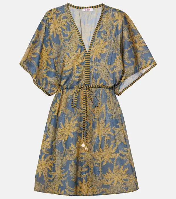 ERES Peninsule Cotton Voile Minidress - Multicoloured