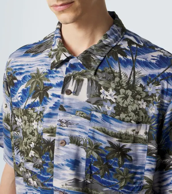 Ralph Lauren Printed Shirt - Blue