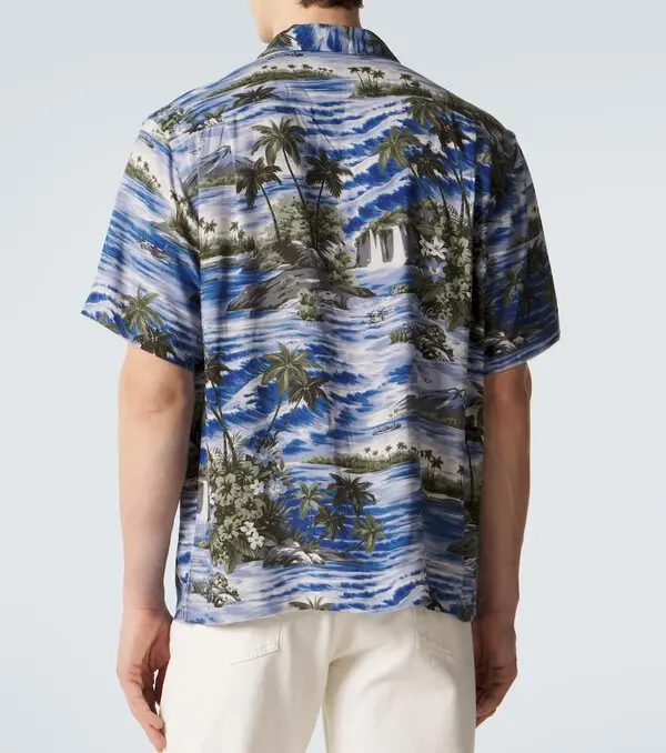 Ralph Lauren Printed Shirt - Blue