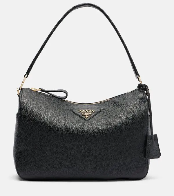 Prada Medium Leather Shoulder Bag