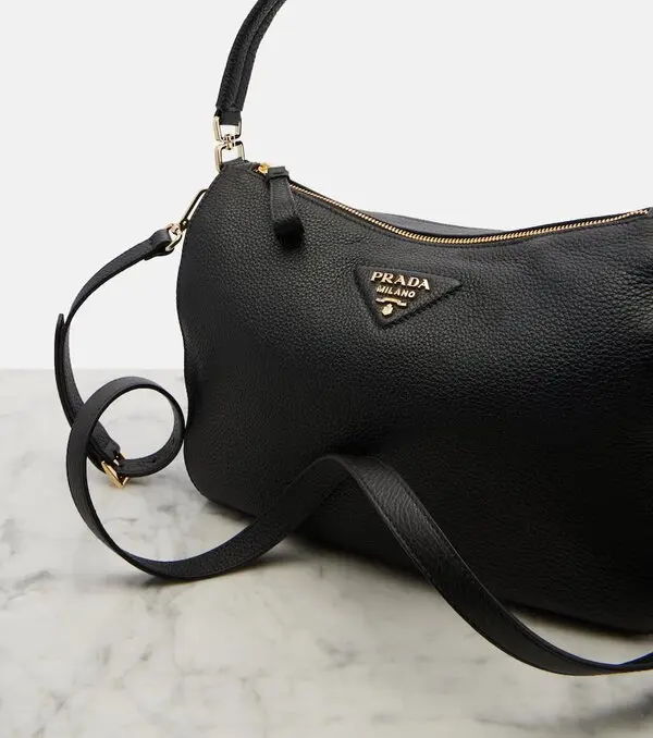 Prada Medium Leather Shoulder Bag