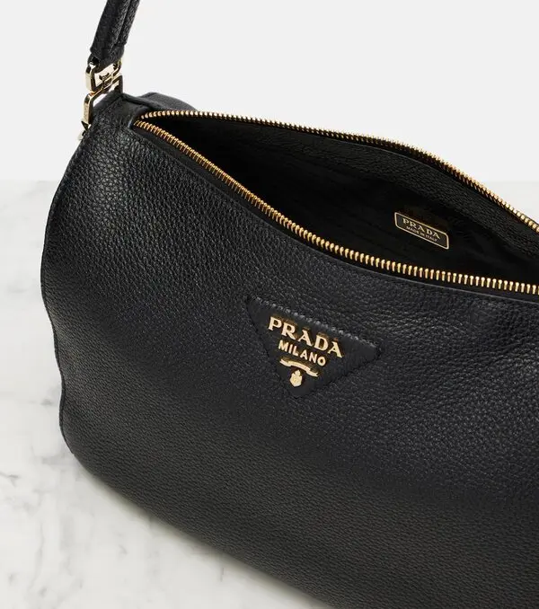 Prada Medium Leather Shoulder Bag