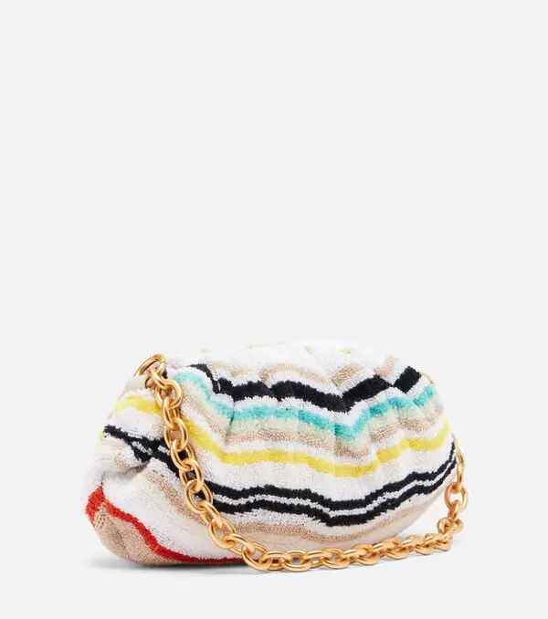 Missoni Zigzag Clutch With Chain Handle