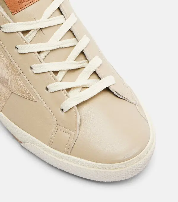 GOLDEN GOOSE Super-star Leather Sneakers