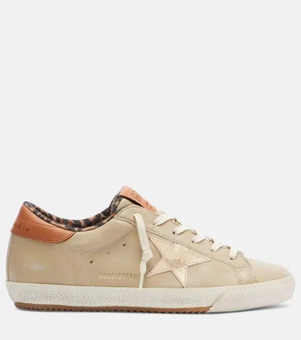 GOLDEN GOOSE Super-star Leather Sneakers