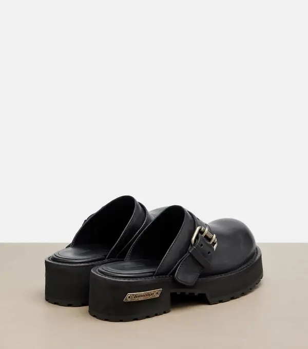 Balenciaga Venom Leather Mules