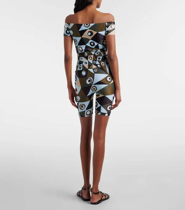 Emilio Pucci Off-shoulder Jumpsuit