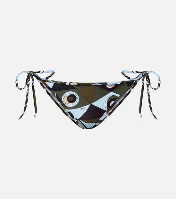 Emilio Pucci Occhi Bikini Bottoms - Multicoloured