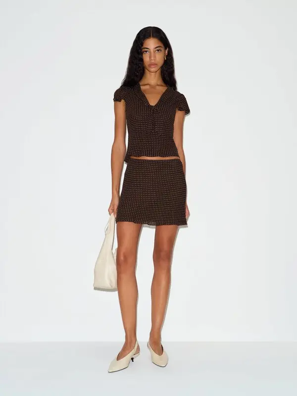 REFORMATION Kelson Two Piece - Brown