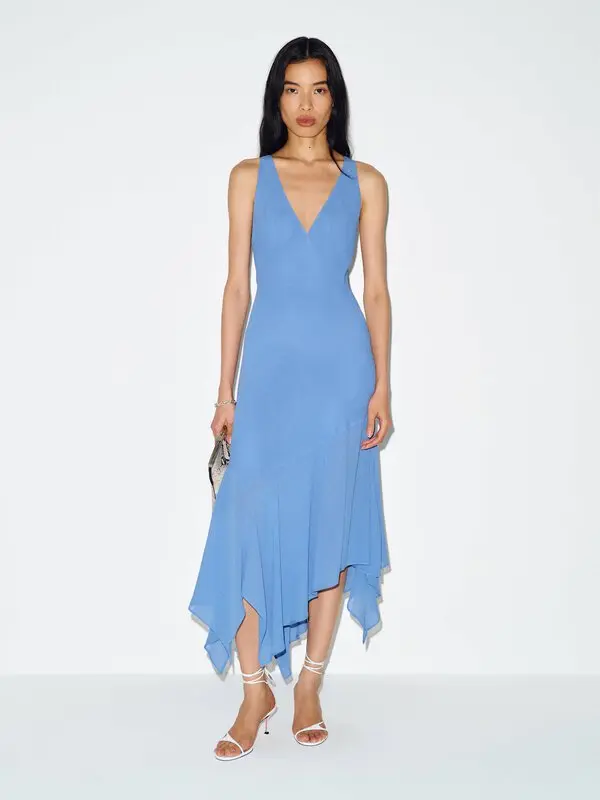 REFORMATION Marysia Dress - Blue