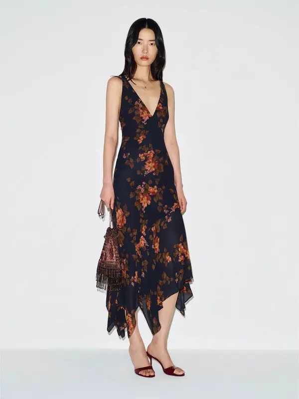 REFORMATION Marysia Dress - Blue