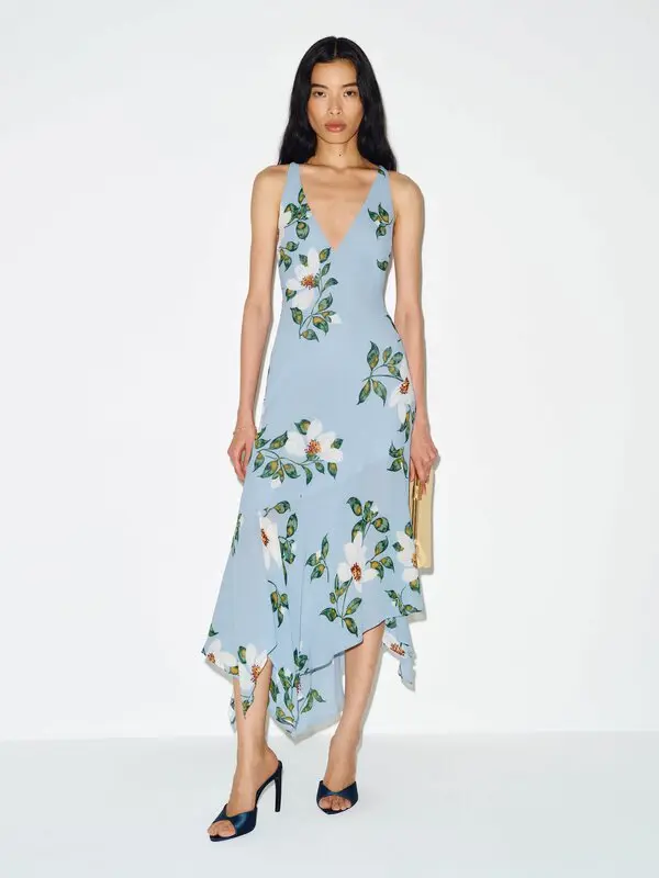 REFORMATION Marysia Midi Dress - Green