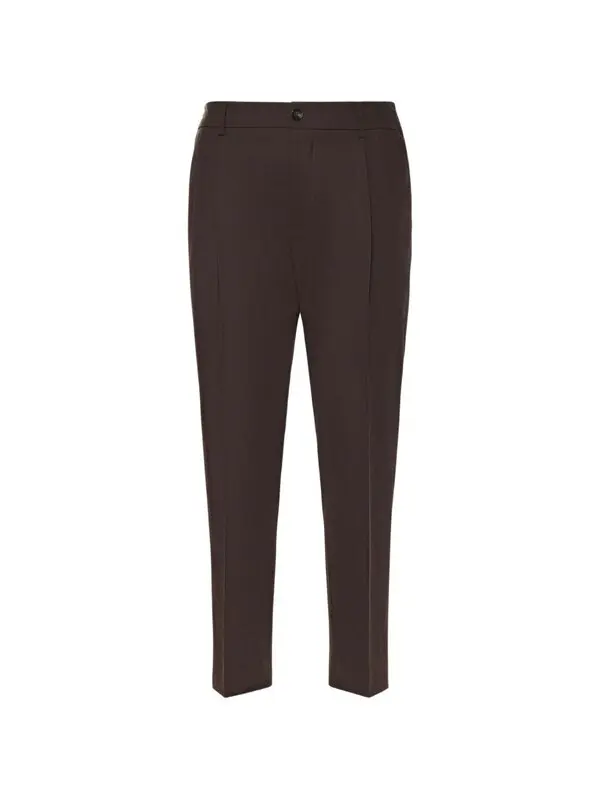 BE ABLE Riccardo Trousers - Brown