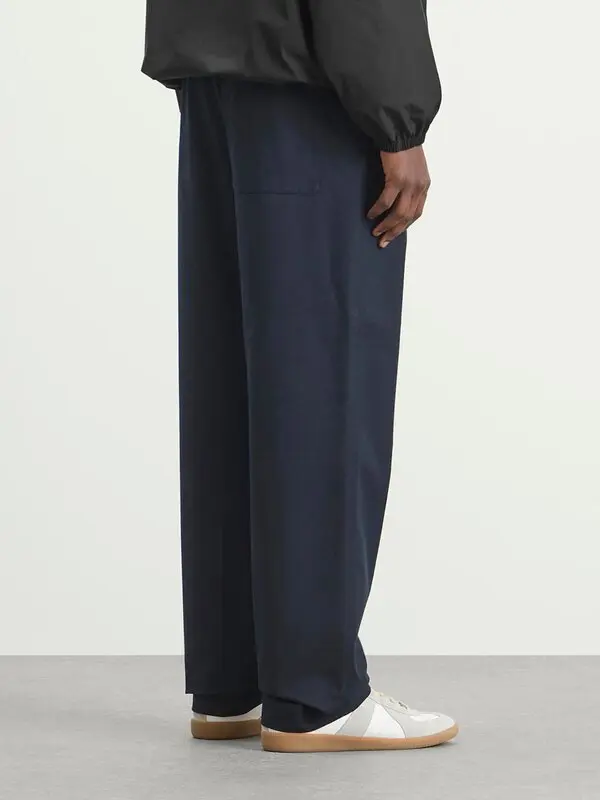 Dries Van Noten Cotton Trousers - Blue