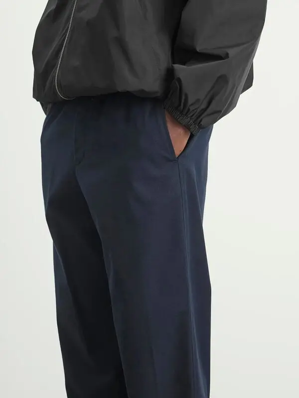 Dries Van Noten Cotton Trousers - Blue