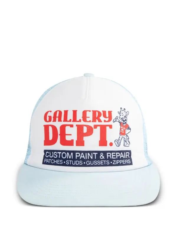 GALLERY DEPT. Logo Trucker Hat - Sky Blue