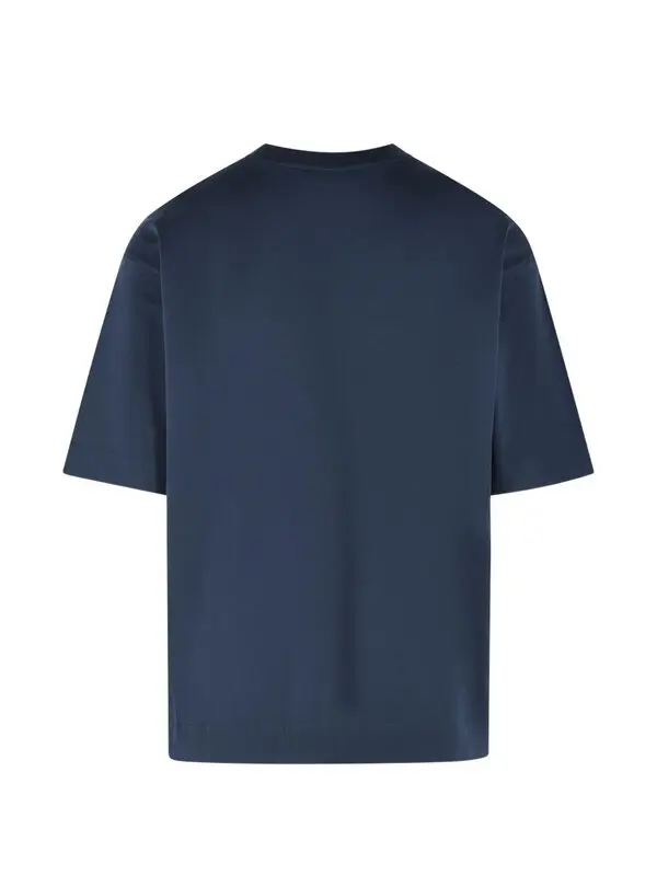 Dries Van Noten Cotton T-shirt - Blue