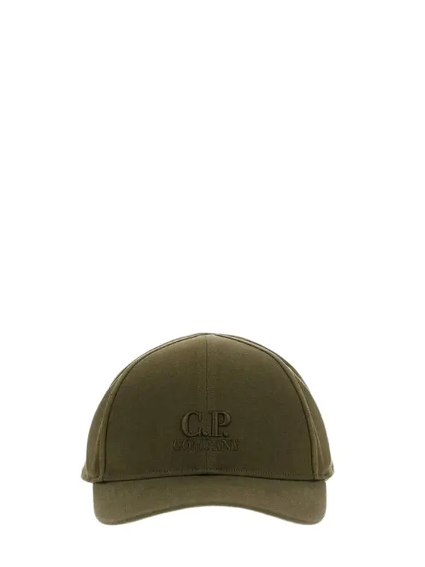 C.P. COMPANY Hat With Logo - Green