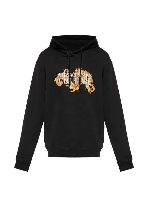 Versace Sweatshirt With Logo - Black