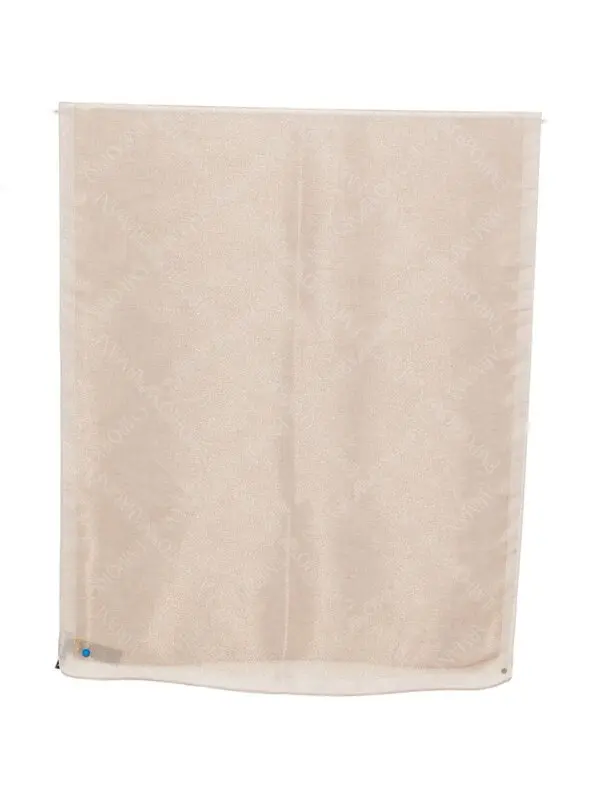 Emporio Armani Jacquard Stole - Beige
