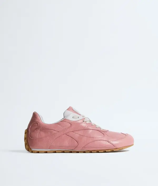Bottega Veneta Orbit Flash Sneakers - Camelia