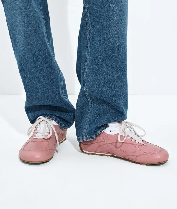 Bottega Veneta Orbit Flash Sneakers - Camelia