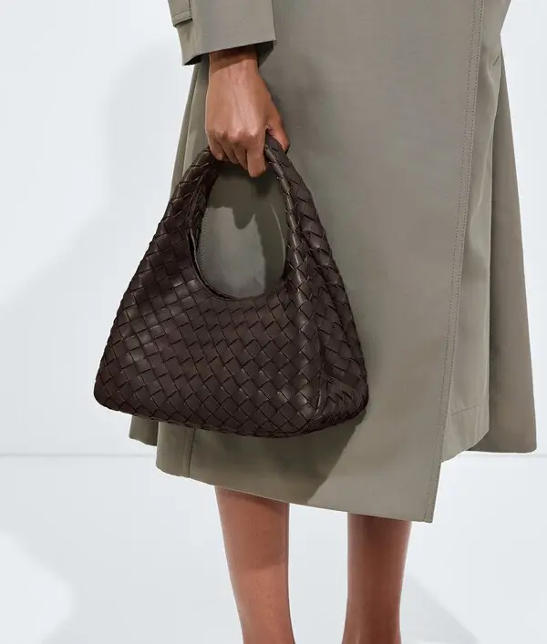 Bottega Veneta Small Campana - Fondant