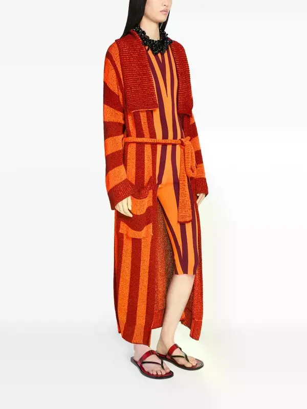 Dries Van Noten Striped Cardigan