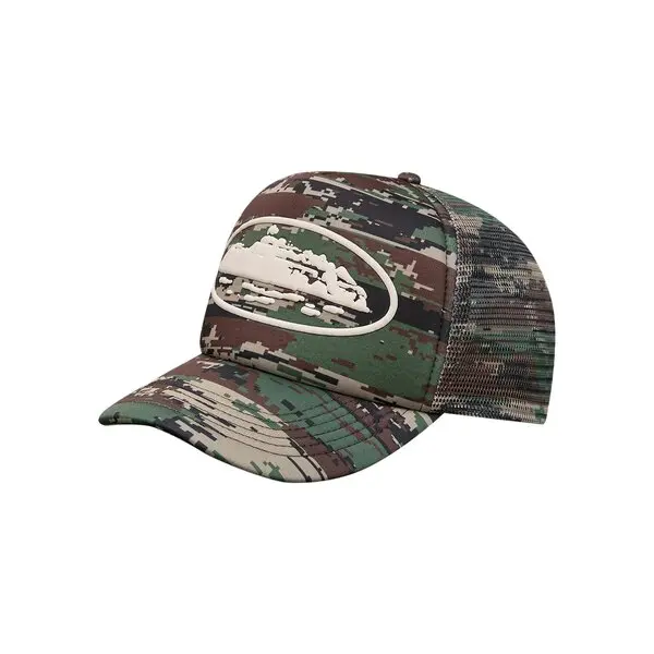 CORTEIZ Island Puff Print Trucker Hat - Green