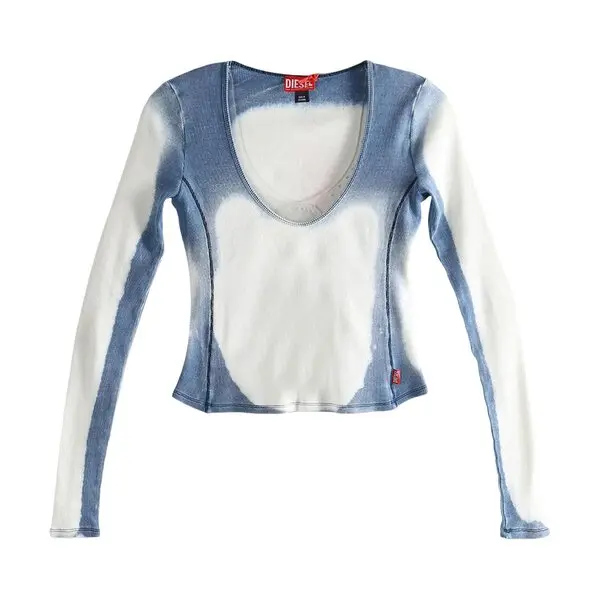 DIESEL® T-ulio Long-sleeve Top - Blue