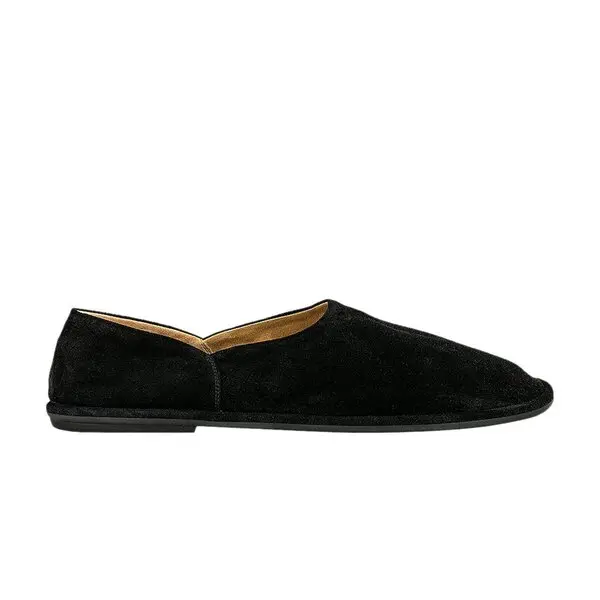 THE ROW Canal Slip On Flat - Black
