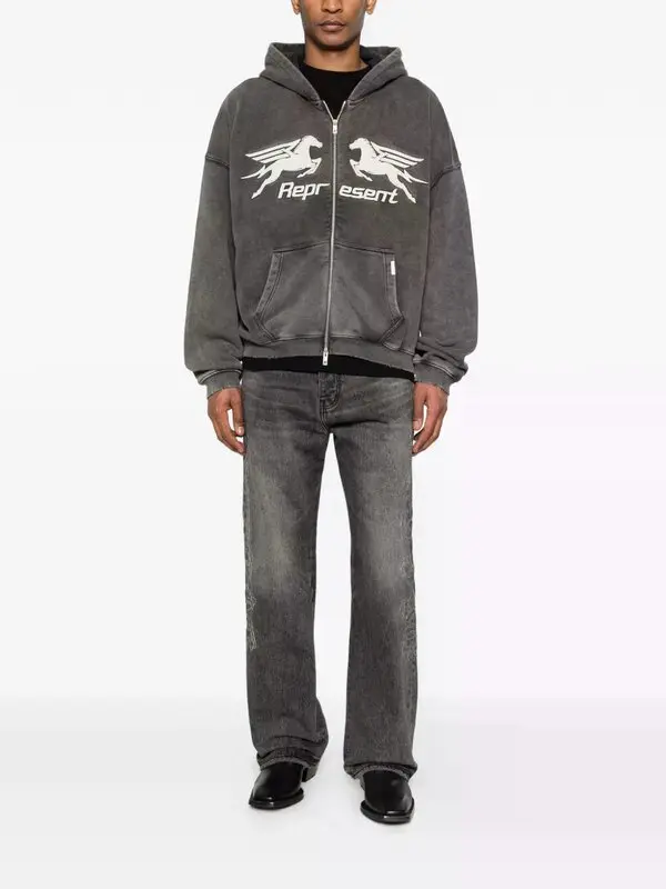 REPRESENT Pegasus Zip Hoodie