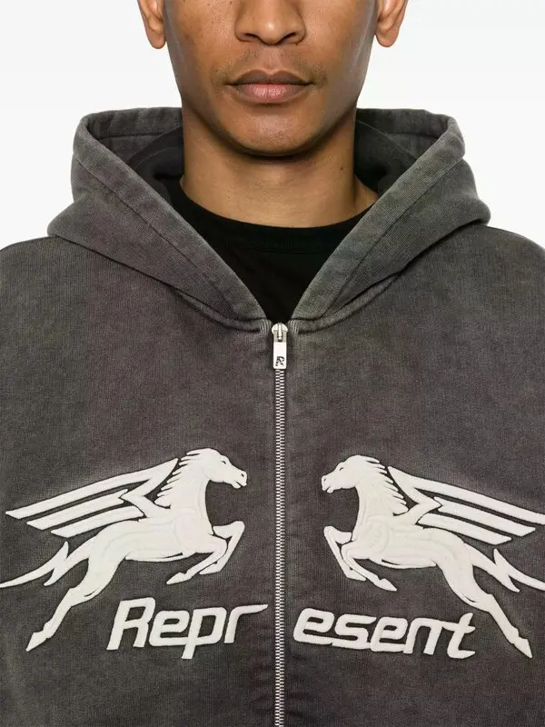 REPRESENT Pegasus Zip Hoodie