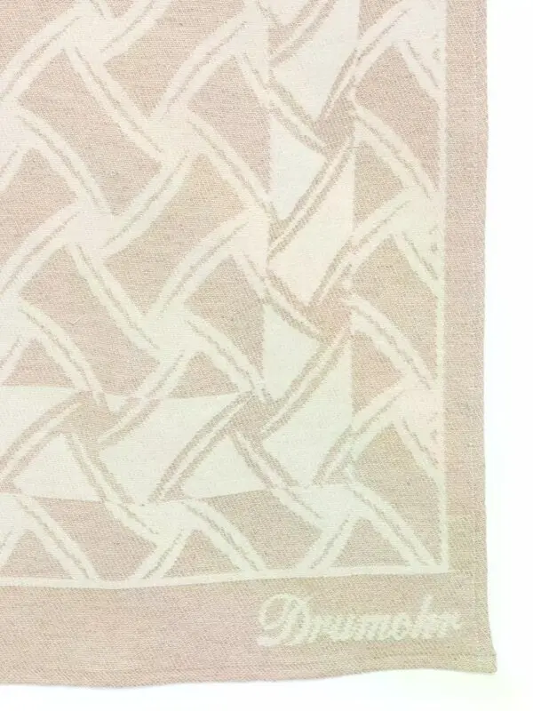 DRUMOHR Patterned Cotton Beach Towel