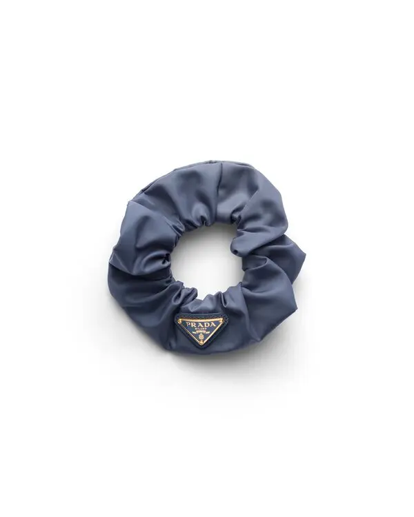 Prada Re-nylon Scrunchie - Blue