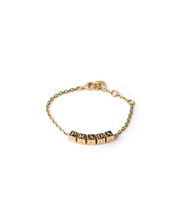Prada Metal Bracelet - Gold/silver
