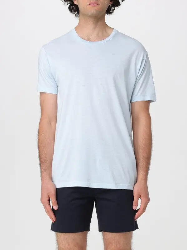 TOM FORD Basic Cotton T-shirt - Blue