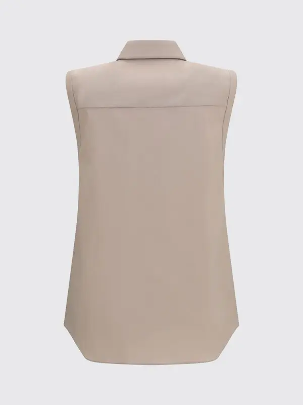 Brunello Cucinelli Sleeveless Shirt - Earth