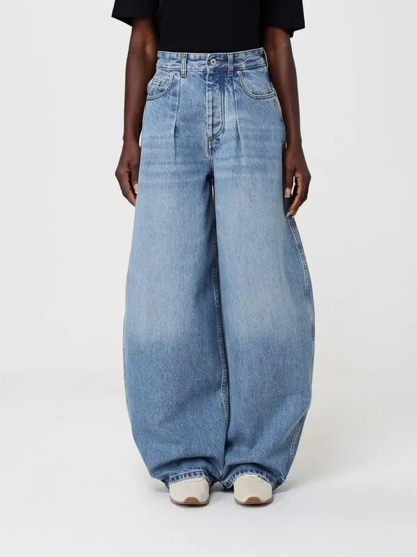 Jacquemus Le Denîmes Ovalo Baggy Jeans - Blue