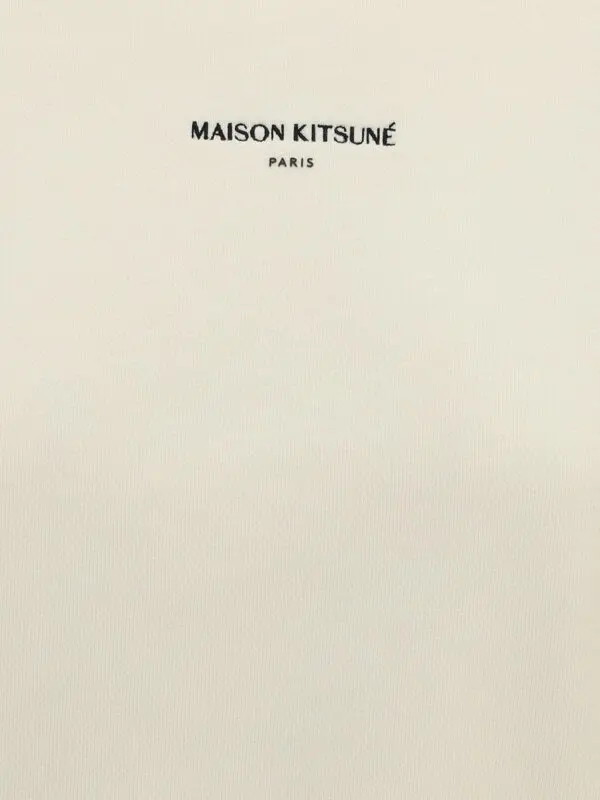Maison Kitsuné Cotton Crewneck Sweatshirt - Brown