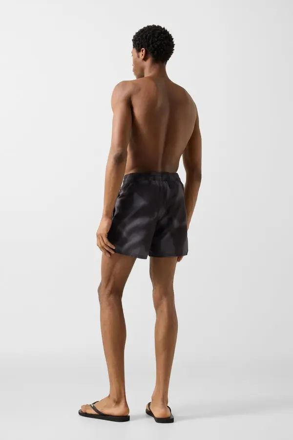 Bogner Nelson Camouflage Swim Shorts - Anthracite