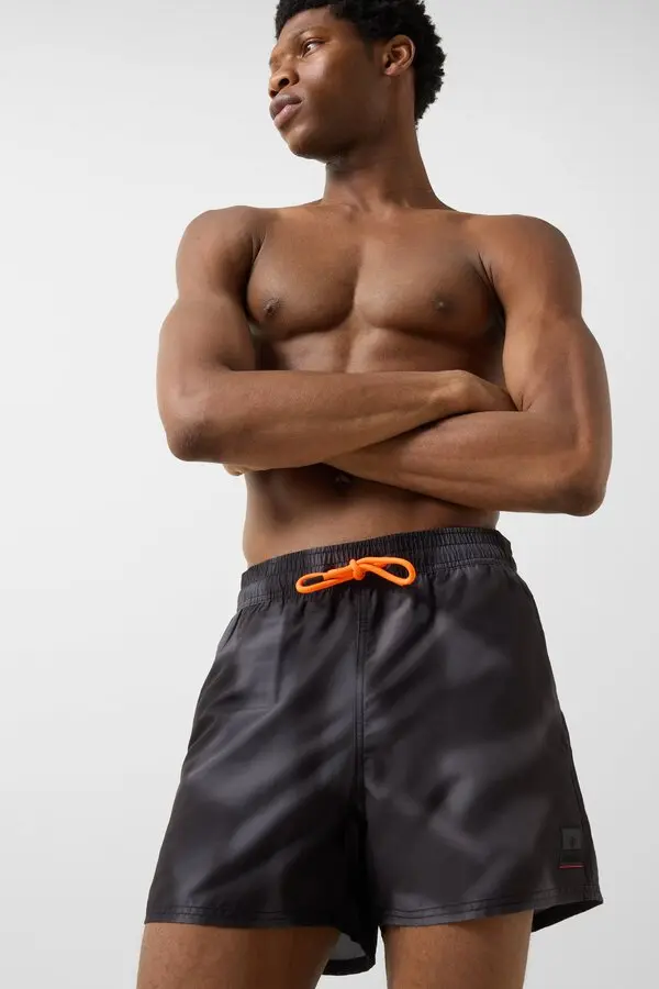 Bogner Nelson Camouflage Swim Shorts - Anthracite